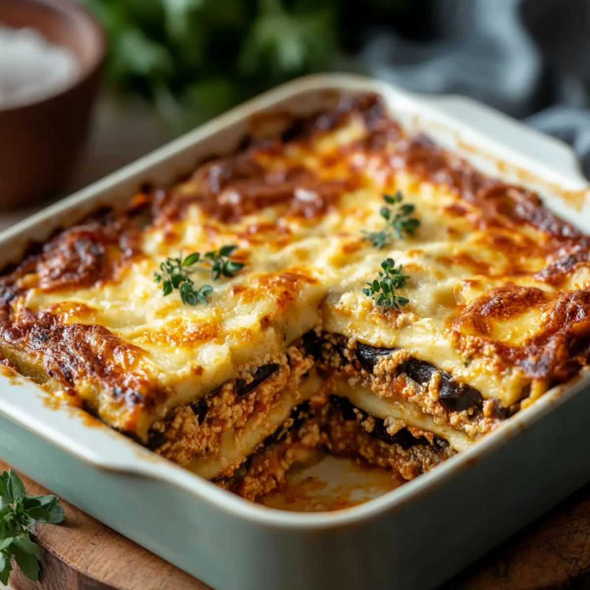 Classic Greek Eggplant Moussaka: A Comforting Culinary Treasure ...