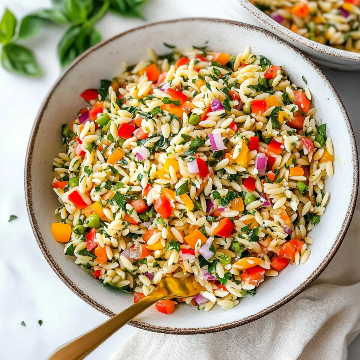 The Best Orzo Salad: Bright, Easy, and Bursting with Flavor - Simple ...