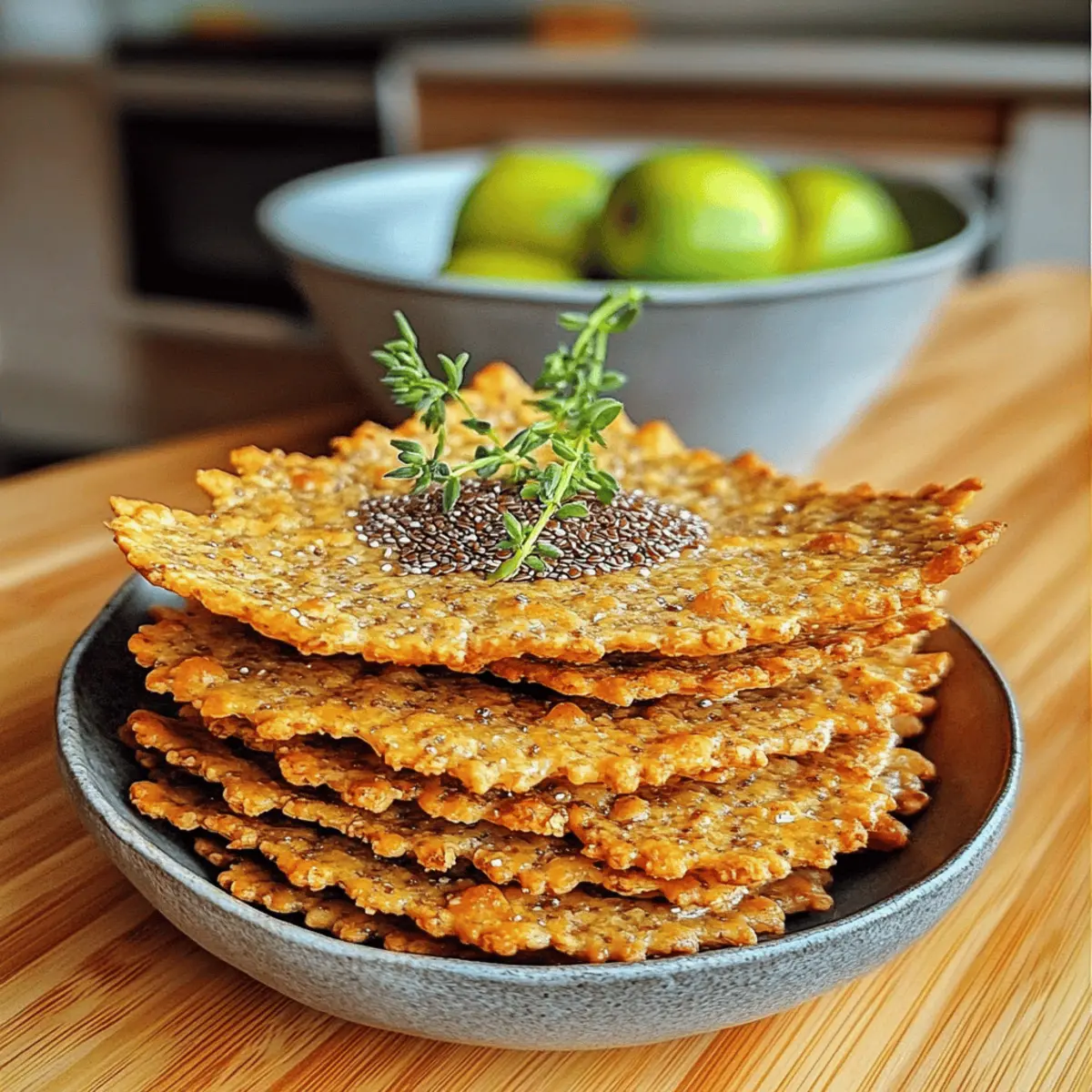 Crunchy Chia Flax Seed Crackers: The Best Healthy Snack! - Simple Recipes