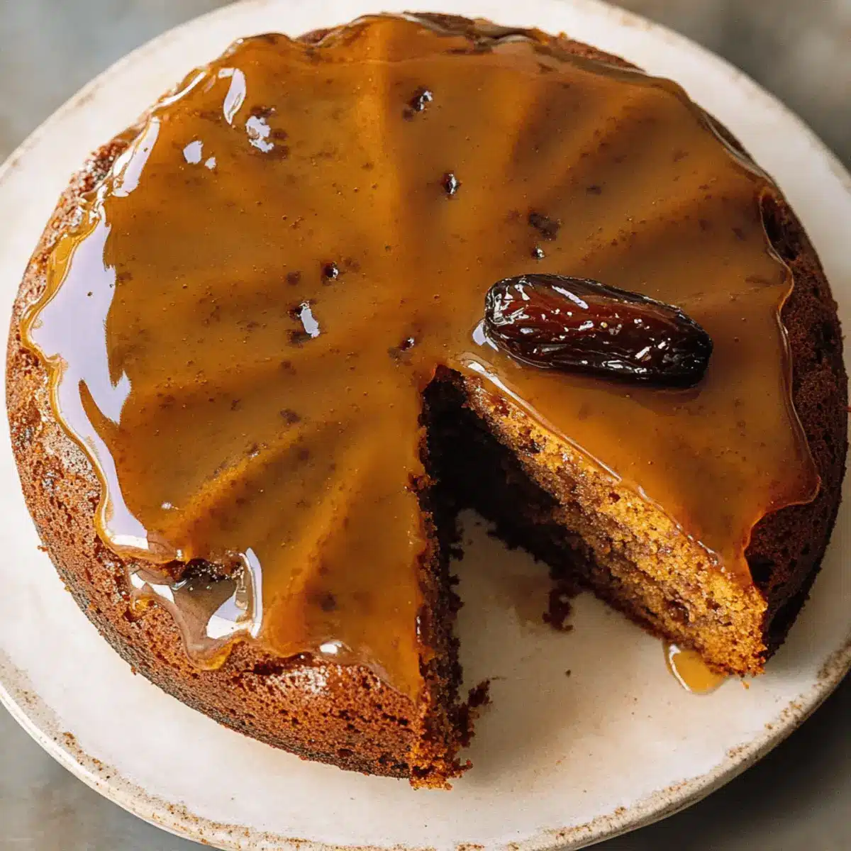 Irresistibly Moist Date Cake with Decadent Toffee Sauce - Simple Recipes