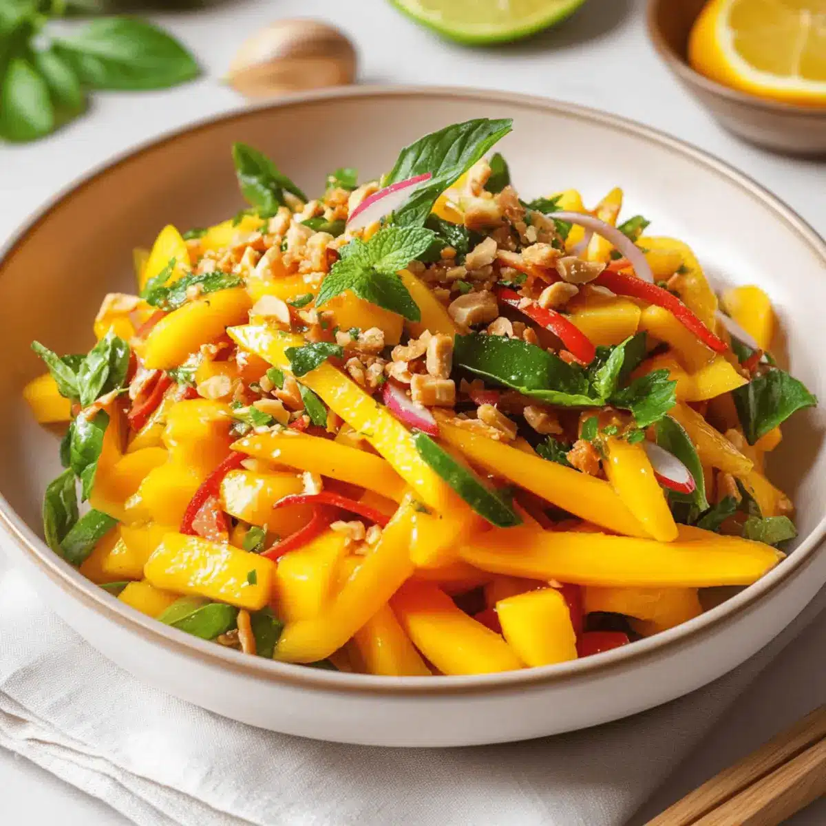 Irresistibly Fresh Thai Mango Salad: Quick, Easy & Delicious - Simple ...